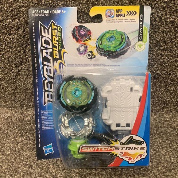 Hasbro | Toys | Beyblade Burst Turbo Switchstrike Caynox C3 D53td9 ...